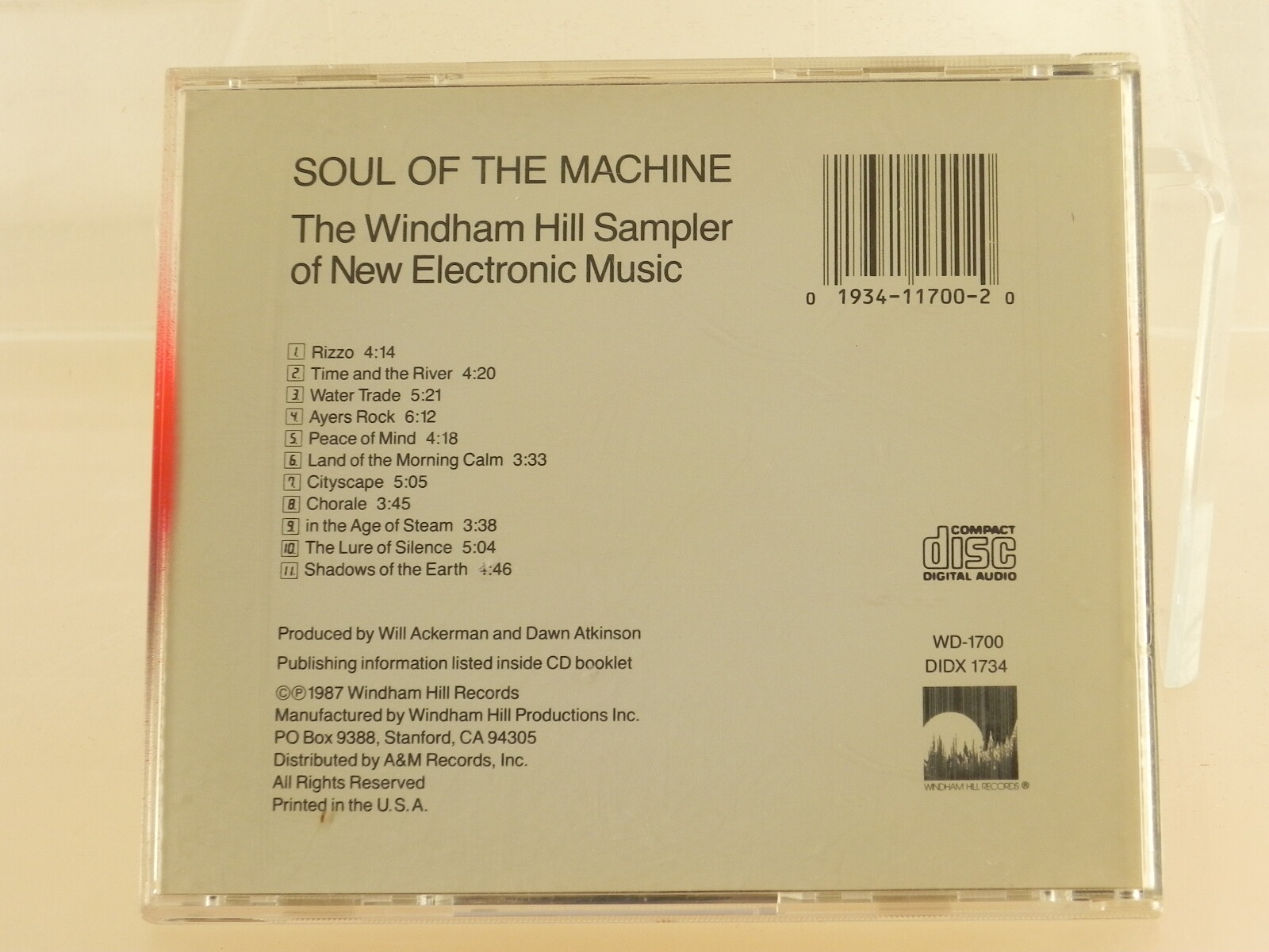 Soul Of The Machine - The Windham Hill Sampler of New Electronic by ...