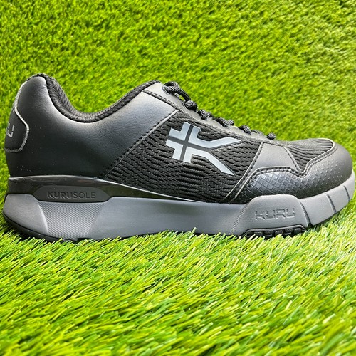 Kuru Quantum 2.0 Mens Size 10.5 Jet Black Gray Athletic Running Shoes ...