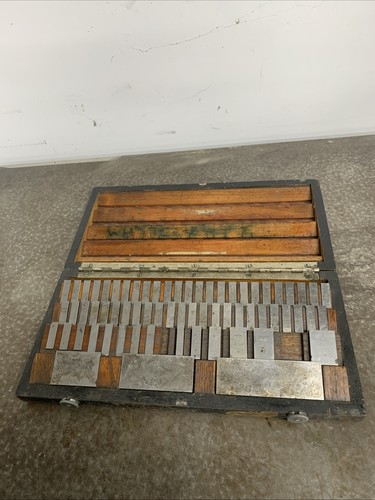 Imperial Slip Gauge Set PVE London / Matrix 0.001” | eBay UK