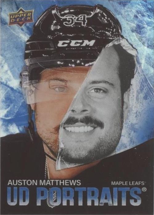 2025-26 Upper Deck Series 1 - Ud Portraits Auston Matthews #P-10 for ...