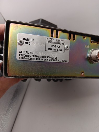 Cobra 29 WX NW ST Sound TRACKER CB Radio VINTAGE | eBay