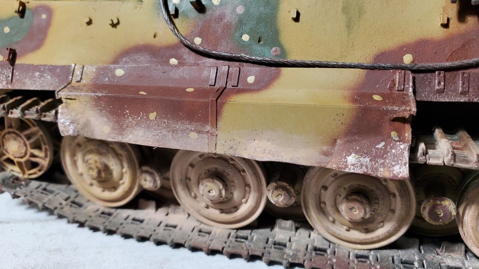 Pro-Built German Jagdtiger Tank Destroyer 1/35 Model | eBay