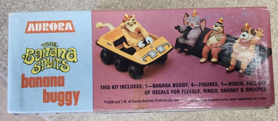 Aurora The Banana Splits Banana Buggy 1/25 Scale Model Kit 832-150 ...