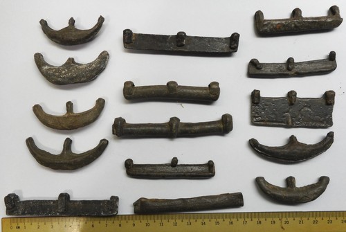 15 Indonesia Ancient Java tin canoe ingot money primitive currency ...