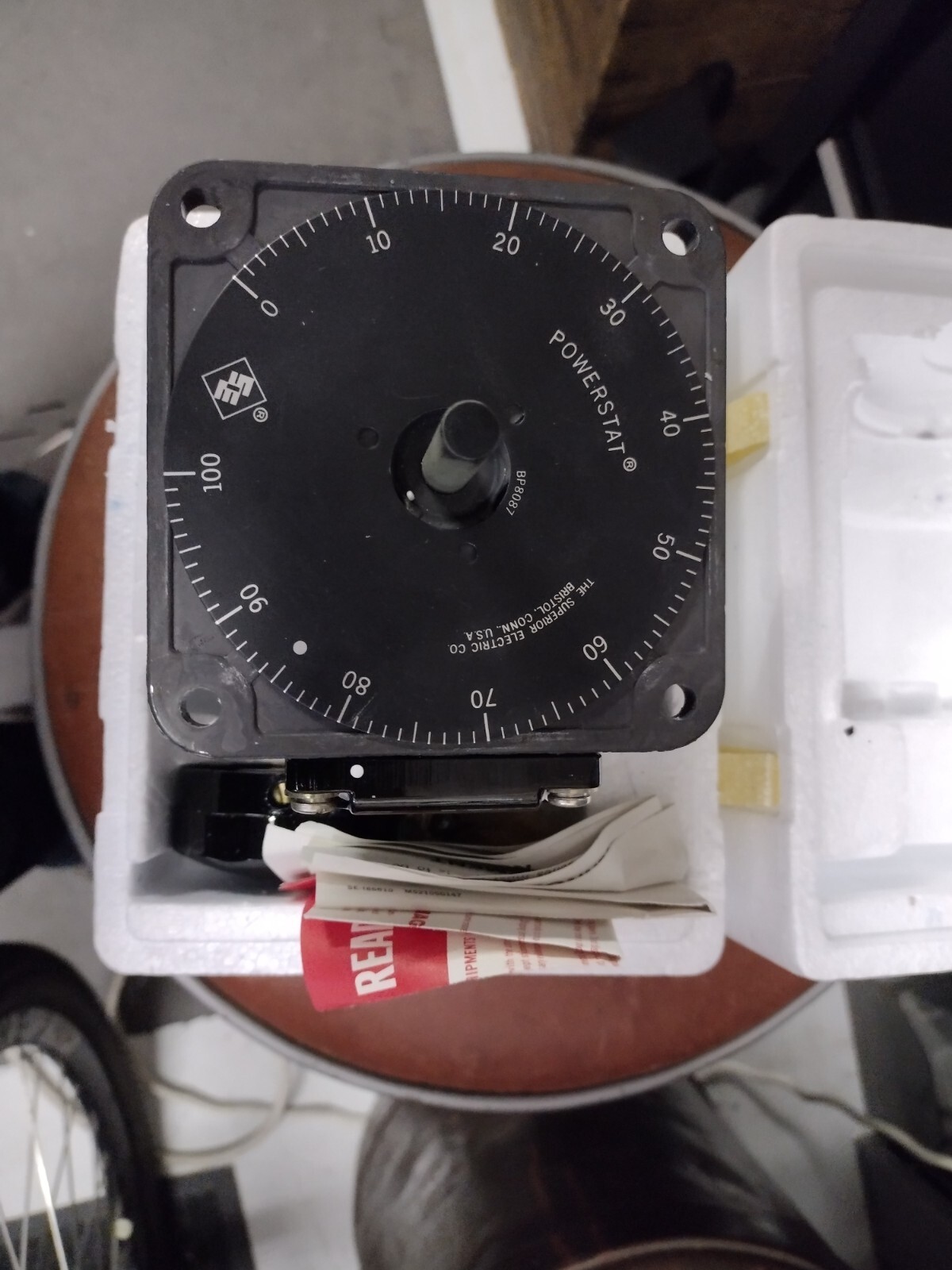 Superior Electric Powerstat Variable Transformer Model #Q116UM N.O.S ...