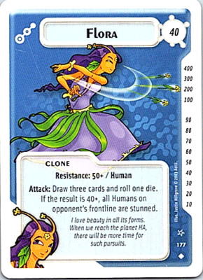 Flora HumAliens CCG Light Play | eBay