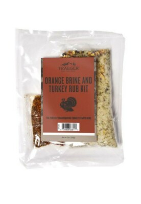 Traeger Turkey Orange Brine & Turkey Rub 18-20lb Bird Fresh | eBay
