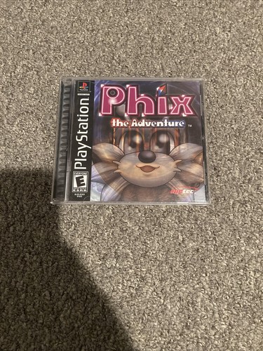 Phix the Adventure (Sony PlayStation 1, 2003) CIB Complete With Reg ...