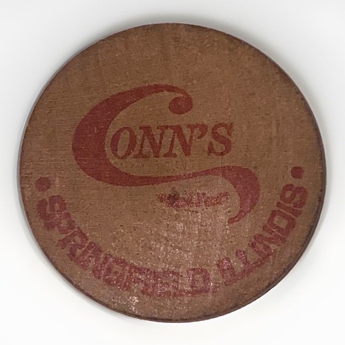 Vintage Conn's Concessions Springfield Illinois State Fair Wooden Drink ...