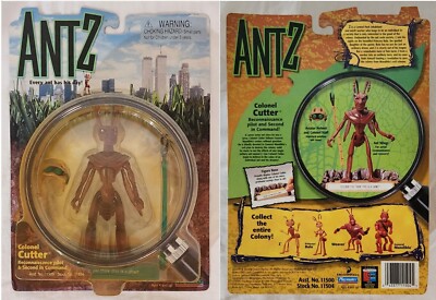 COLONEL CUTTER ACTION FIGURE - ANTZ SERIES - BRAND NEW/FACTORY SEALED ...