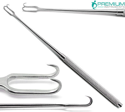 Joseph Skin Double Hook 5mm Sharp Prongs 6.25" Retractor Surgical ...
