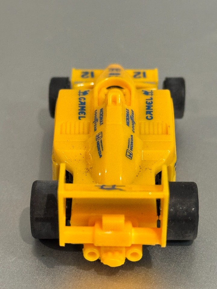 TOMY AFX Lotus-Honda F1 CAMEL Mustard #12 - Slot Car Later Japanese ...