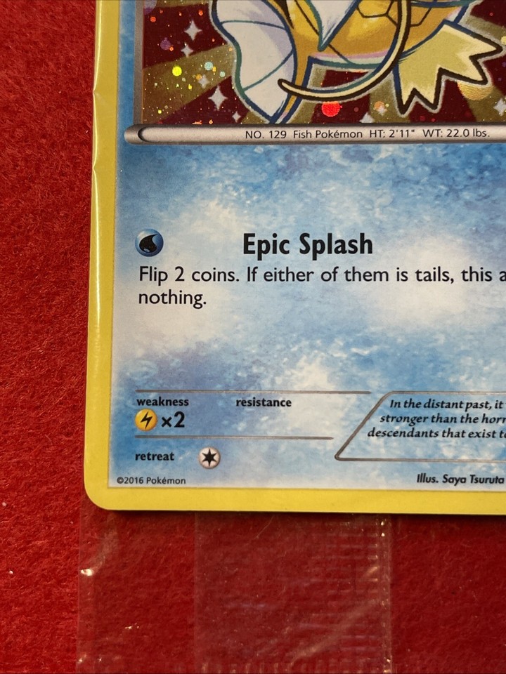 SEALED Pokemon Card Shiny Magikarp XY143 Holo Target Black Star Promo ...