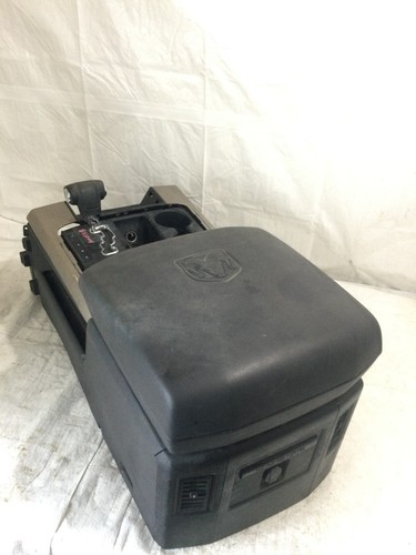 2009-2010 Dodge Ram 1500 Front Console Lid Arm Rest W/ Floor Shifter ...