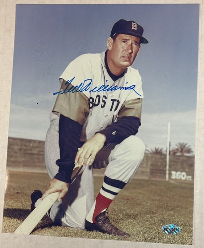 TED WILLIAMS HOF MT SIGNED Authenticated AUTOGRAPHED 8X10 Photograph ...