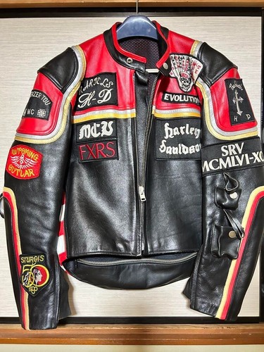 Harley Davidson & Marlboro Man Leather Jacket Marlboro collector item ...