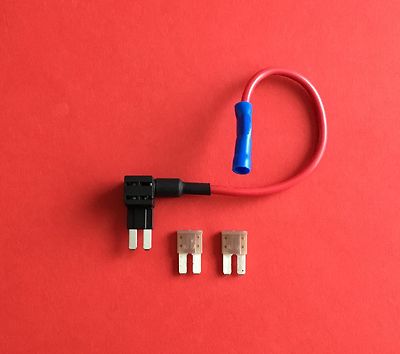 1 x Add a Circuit Fuse Tap Piggy Back Micro 2 Blade Fuse Holder & 2 x ...