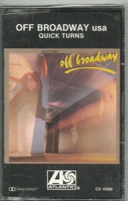 Off Broadway usa Quick Turns (Cassette, 1980 Atlantic) New and Sealed ...