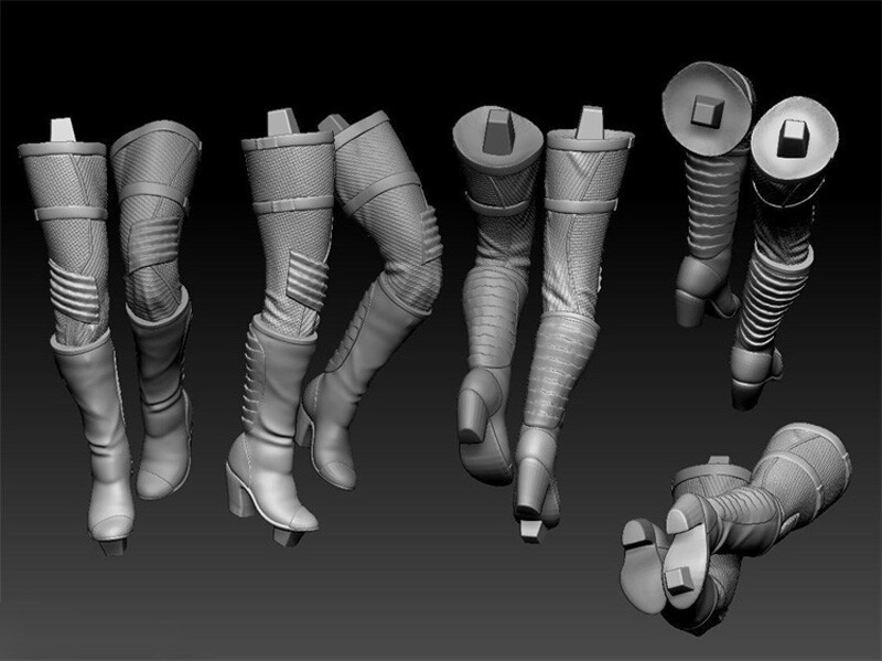 Stormfront 3D print 1/8 1/6 1/4 figure Model Kit Unpainted Unassembled ...