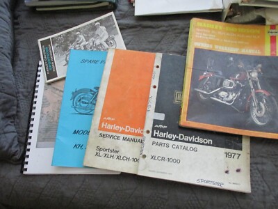 Harley Davidson Sportster XLCH XLH Ironhead XLCR PARTS Service Repair ...