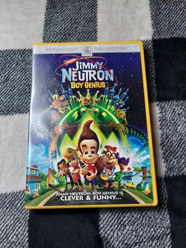 Jimmy Neutron: Boy Genius (DVD, 2001, Sensormatic) VG+ Disc | eBay
