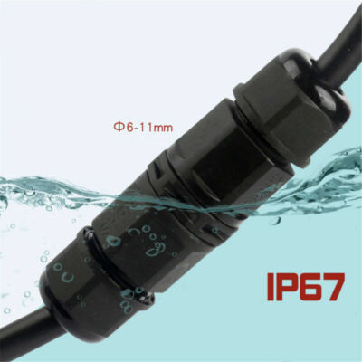 3/4 Pole Core Joint Outdoor IP67 Waterproof Electrical Cable Wire ...