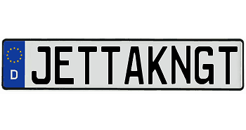 euro German license plate tags for bmw audi MERCEDES DUB volvo subaru ...