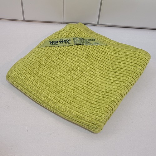 Norwex Textured Kitchen Towel Avocado Green New Rectangular Retro ...