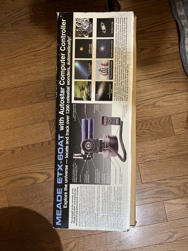Meade ETX-60 AT Refractor Telescope 709942990249| eBay