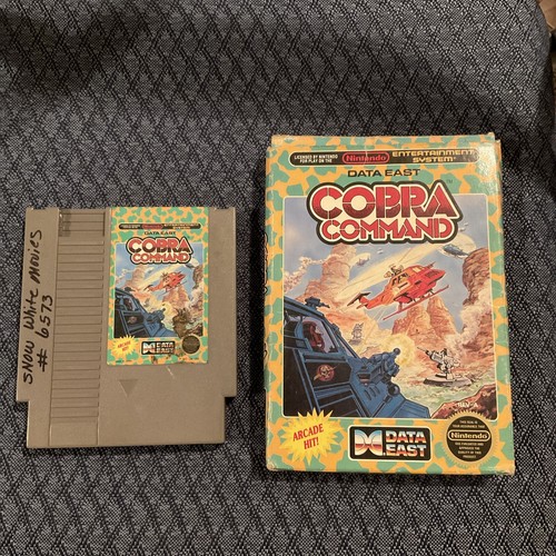 Cobra Command NES Nintendo - Game + Box! Tested! 13252002104 | eBay