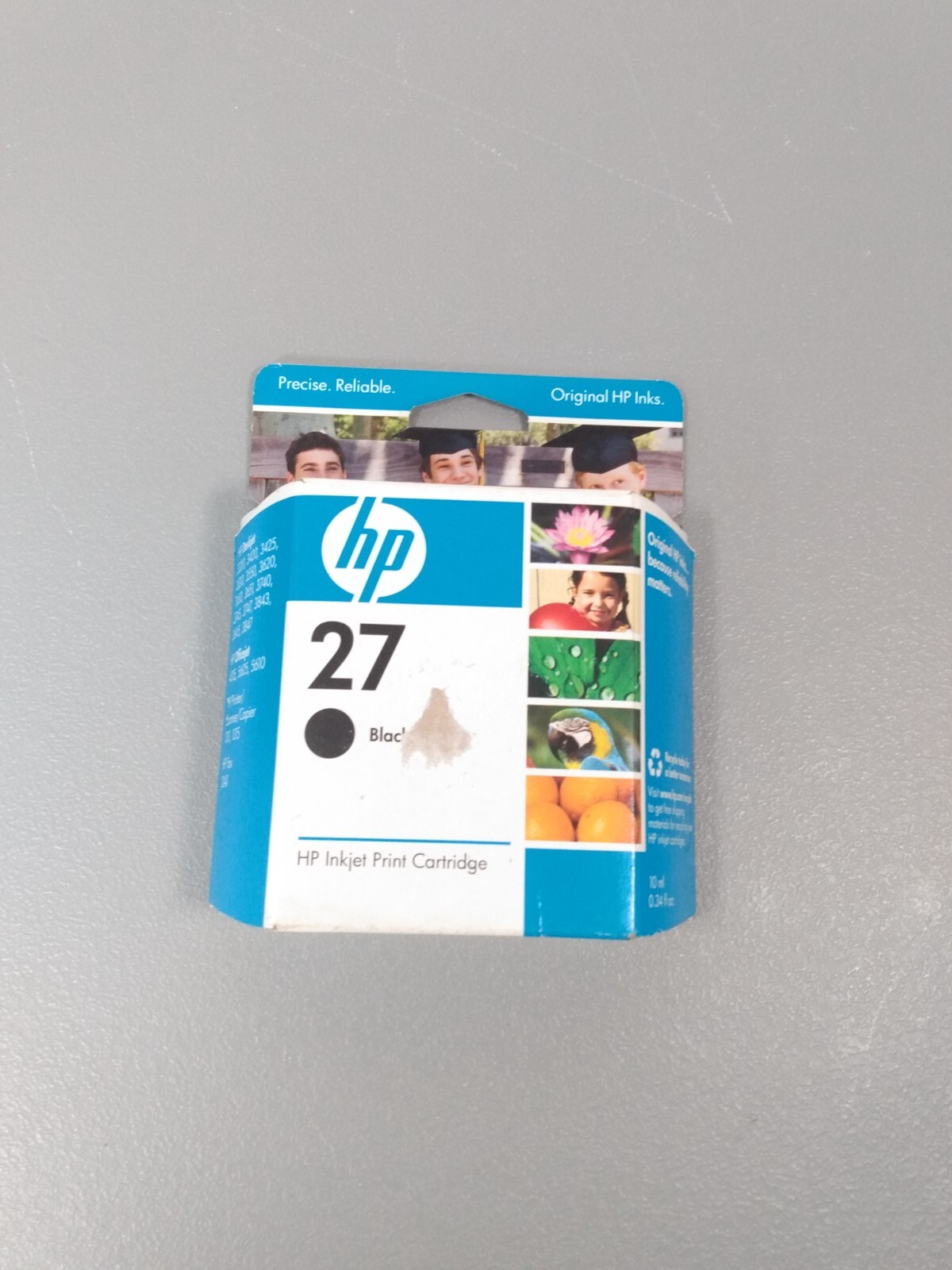 Combo Genuine HP 27 Black & 28 Color Ink Cartridges Cartons 2015 for ...