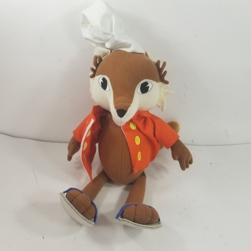 HTF Starfall CHEF MOX the FOX Plush Stuffed Animal 2004 Plushie Clothed ...