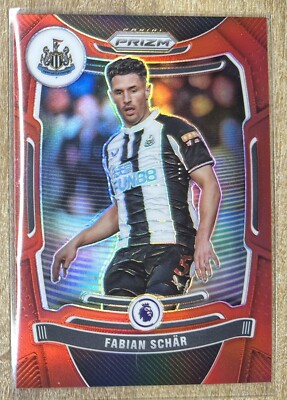 2021-22 Panini Prizm Premier League Red Prizm /199 Fabian Schar #34 | eBay