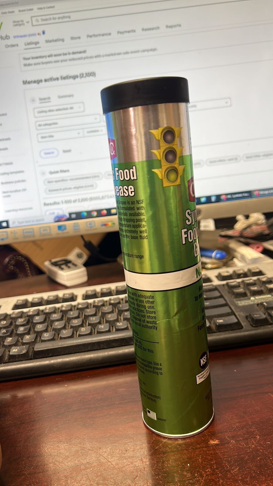 CRC+SL35610+Synthetic+Food+Grade+Clear+Grease+NSF+H1+14+Oz for sale ...