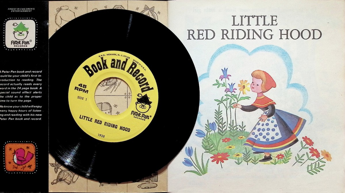 Peter Red Riding Hood Peter Pan Records Little Red Riding Hood 45 RPM