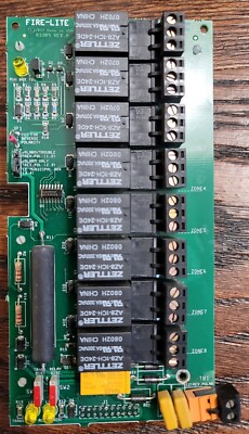 FIRELITE RTM-8F FIRE ALARM 8 ZONE RELAY TRANSMITTER MODULE | eBay