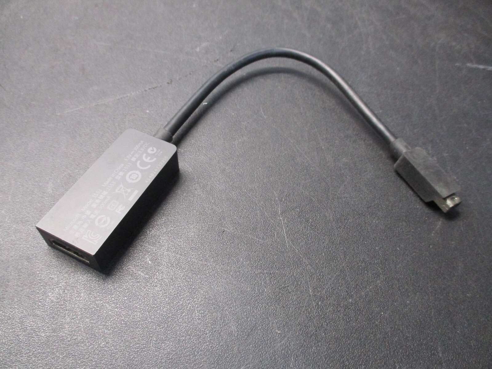 Microsoft Surface 1553 Mini DisplayPort to HD AV Adapter for Surface ...