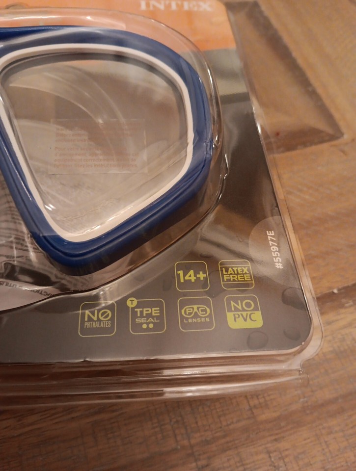 New Intex Aquaflow Sport Reef Rider Goggle Mask | eBay