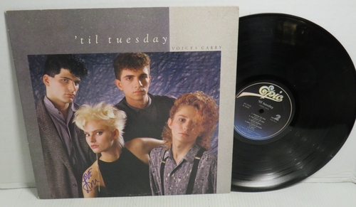 Signed Aimee Mann Til Tuesday Voices Carry 1985 LP Epic BFE 39458 New ...