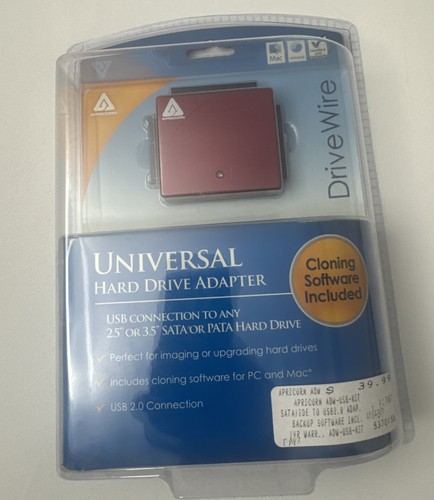 Apricorn DriveWire Universal Hard Drive Adapter SATA/PATA to USB Sealed ...