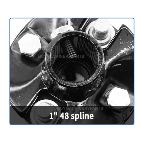 New 1" 48 Spline x 3/4" 30 Spline Steering Rag Joint Coupler for GM ...