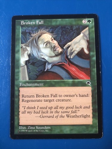 Magic The Gathering Broken Fall x1 - Tempest - MTG - Near Mint Pack ...