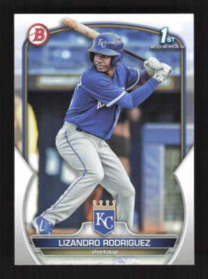 Lizandro Rodriguez 1st 2023 Bowman Kansas City Royals #BP-47 | eBay