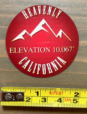 Heavenly Sticker Decal California Lake Tahoe Mammoth Mountain Ski ...
