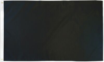 Black Solid Color Flag 2x3ft Blank Sublimation Flag Blank Black Flag | eBay