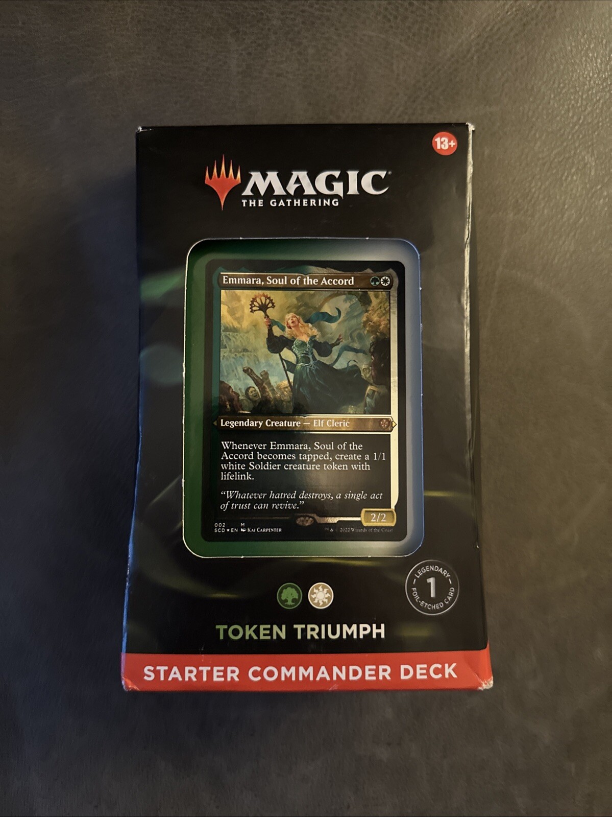 Magic the Gathering Starter Commander Deck Token Triumph Deck - New | eBay