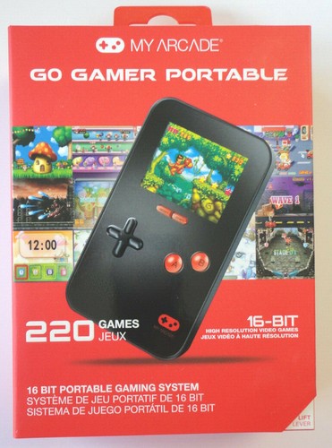 MY ARCADE Go Gamer Portable 220 Game Pad 16 Bit Portable for sale ...