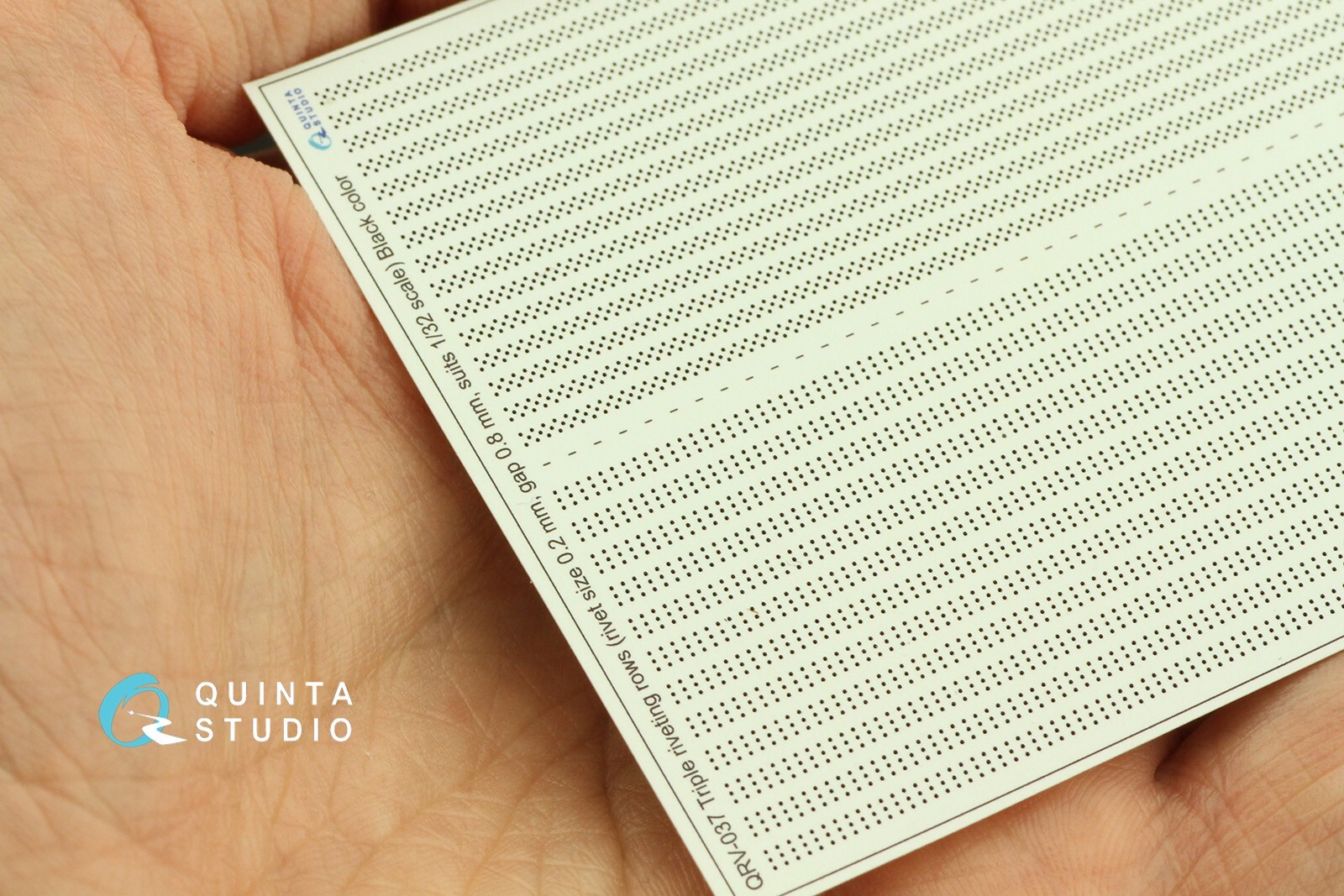 1:32 Triple riveting rows rivet size 0.2 mm gap 0.8 mm 3D decal Quinta ...