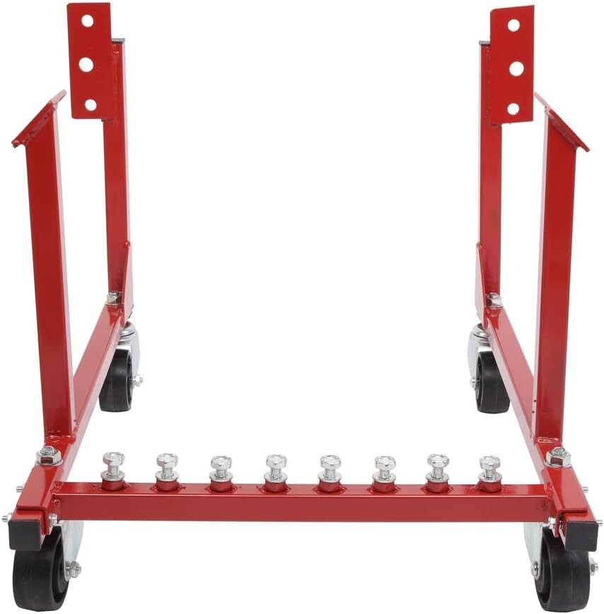1000lb Auto Engine Cradle Stand WithDolly Wheels Compatible with ...
