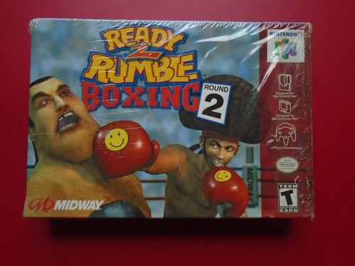 Ready 2 Rumble Boxing: Round 2 (Nintendo 64 N64 2000) Brand New NIB ...